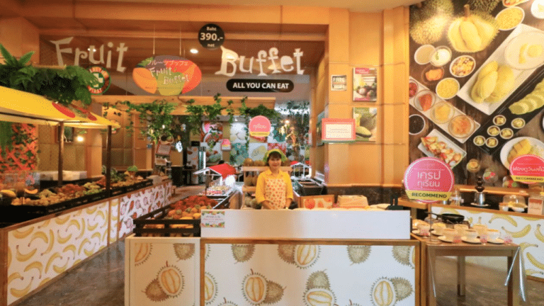 Indulge In A Tropical Paradise At Baiyoke Sky's Fruit Buffet